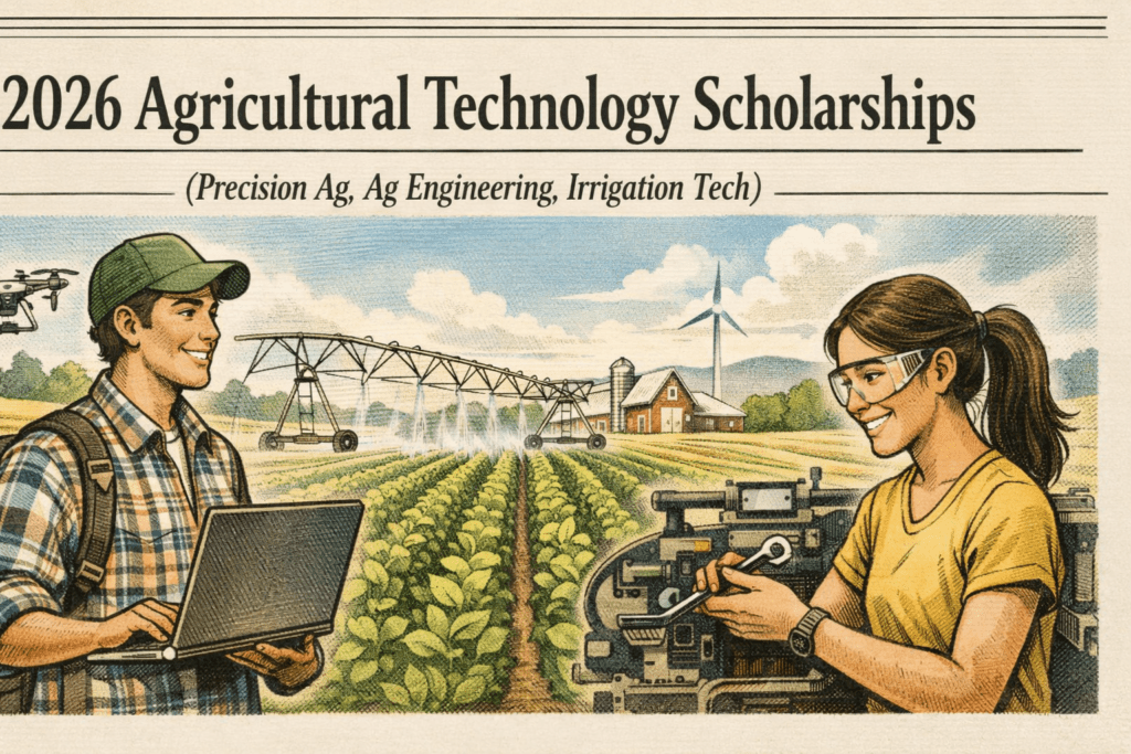 Agricultural Technology Scholarships (Precision Ag, Ag Engineering ...