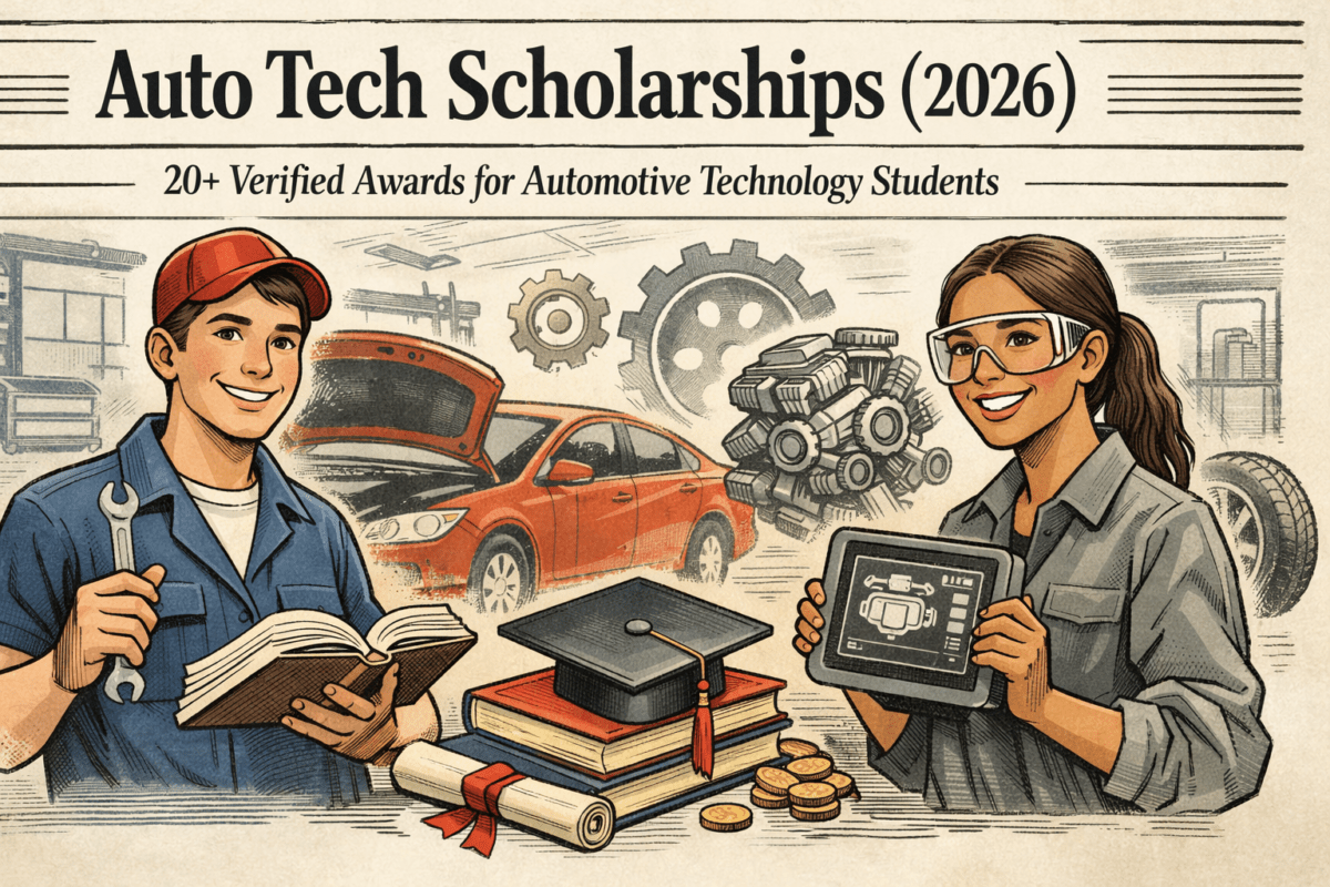 Auto Tech Scholarships (2026) — 20+ Verified Awards for Automotive ...
