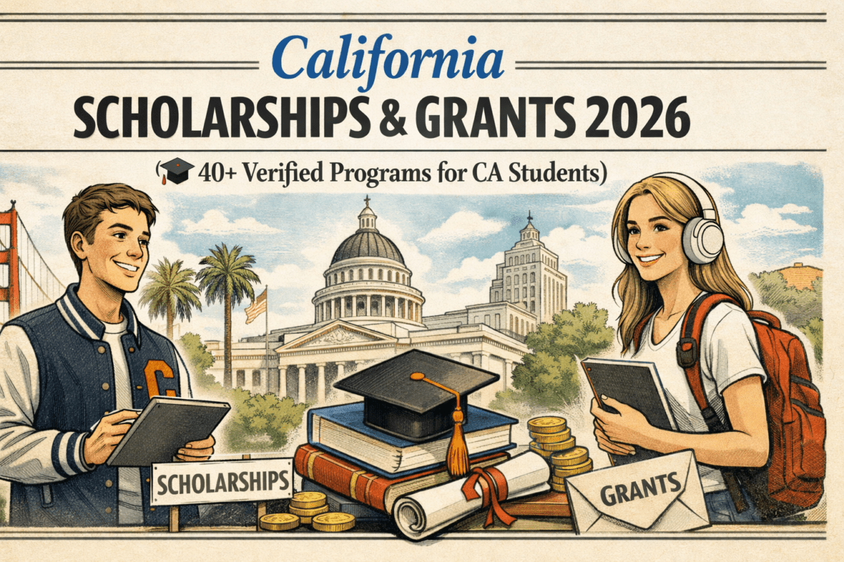 California Scholarships & Grants 2026 (🎓 40+ Verified Programs for CA ...