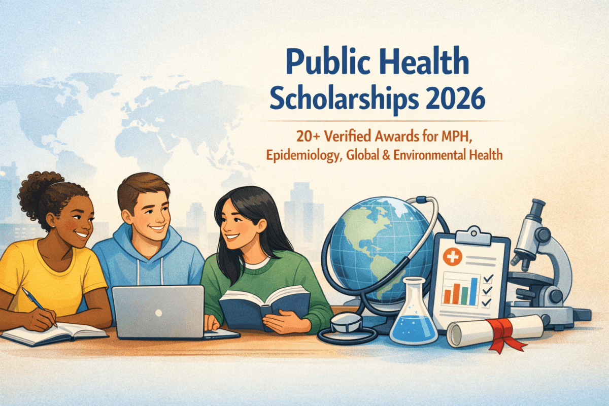 Public Health Scholarships (2026) — 20+ Verified Awards for MPH ...