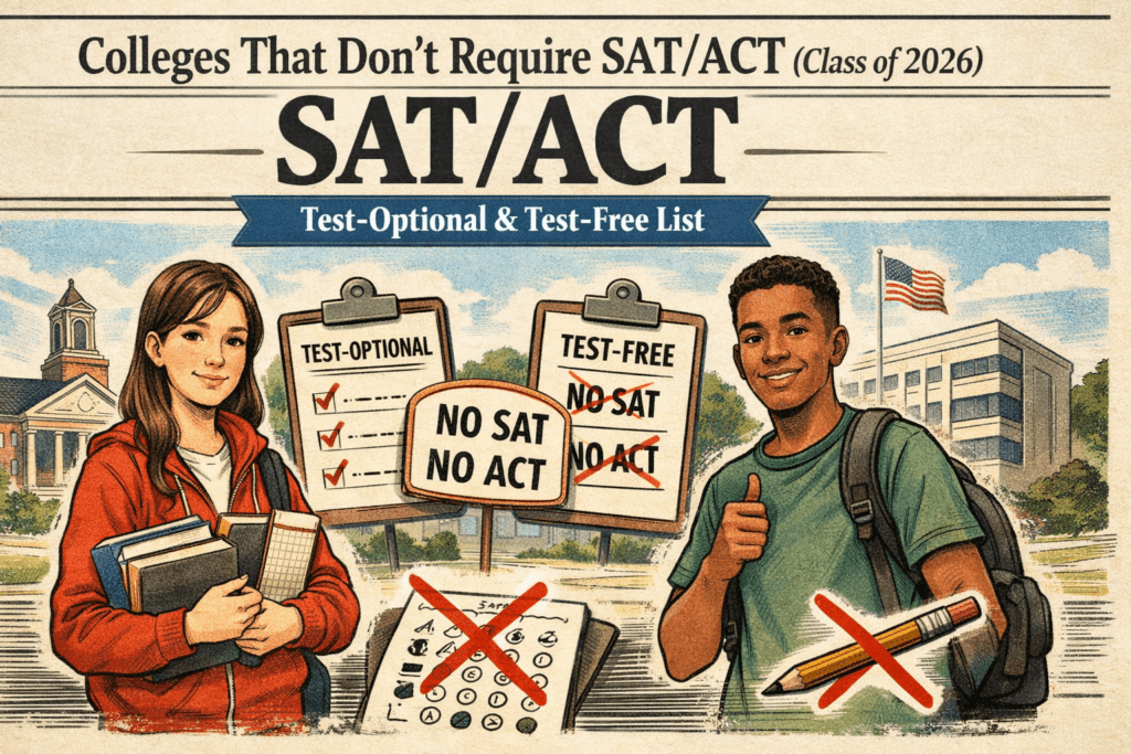 Colleges That Don’t Require SAT/ACT (Class of 2026) — Test-Optional ...