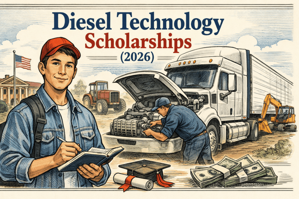 Diesel Technology Scholarships (2026) — Verified Links & Deadlines ...