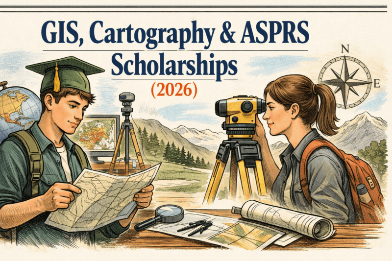GIS, Cartography & ASPRS Scholarships (2026) — 20+ Verified Awards ...