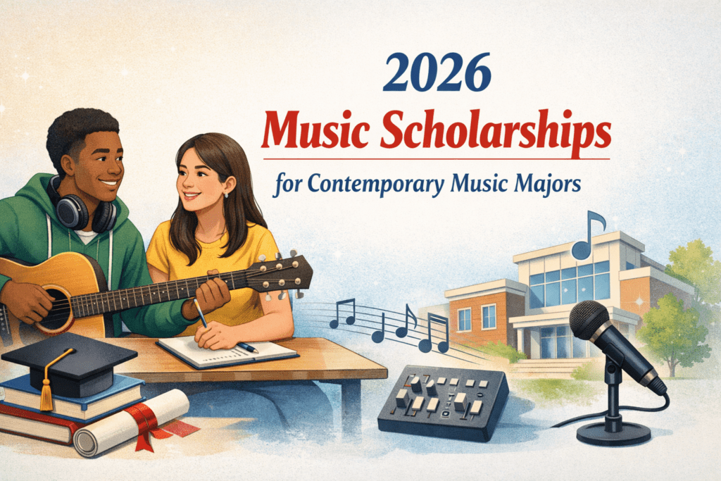 2026 Music Scholarships for Contemporary Music Majors (Updated Monthly ...