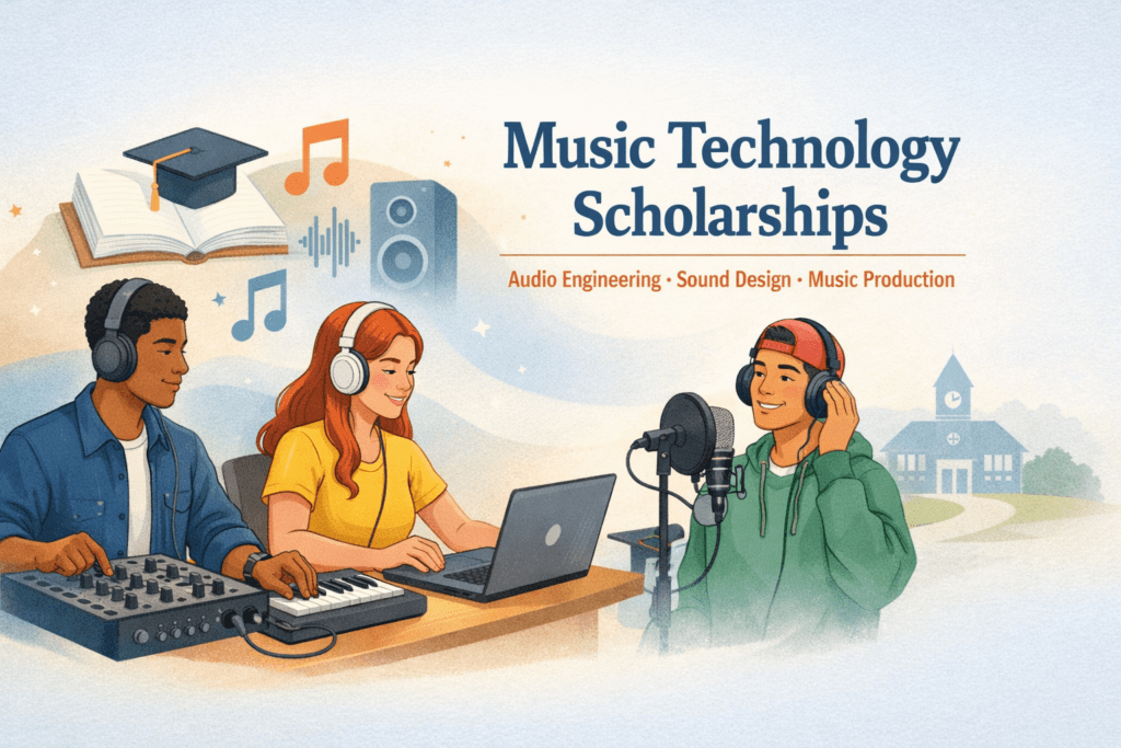 25+ Music Technology Scholarships (Audio Engineering, Sound Design ...