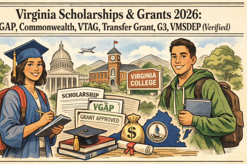 Virginia Scholarships & Grants 2026: VGAP, Commonwealth, VTAG, Transfer ...