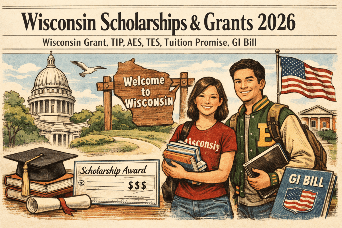 Wisconsin Scholarships & Grants 2026: Wisconsin Grant, TIP, AES, TES ...