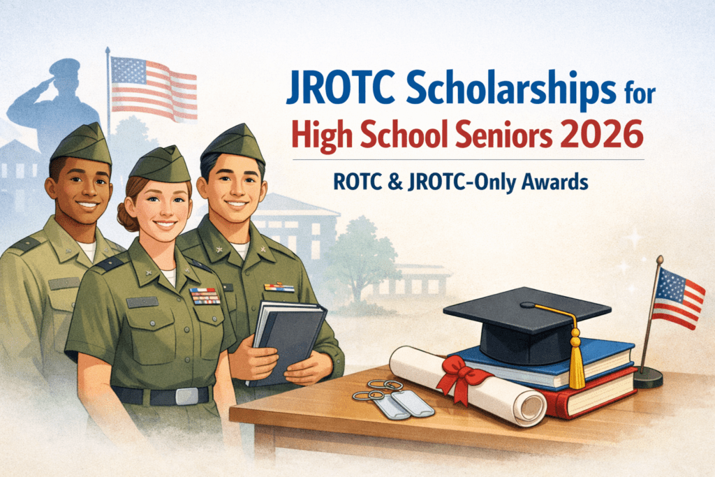 JROTC Scholarships for High School Seniors 2026 — ROTC & JROTC-Only ...