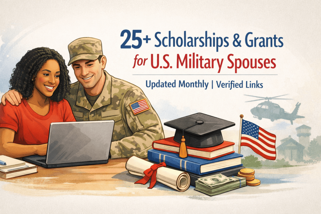 25+ Scholarships & Grants for U.S. Military Spouses (Updated Monthly ...