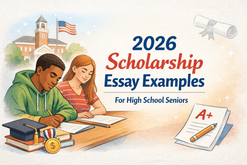 Scholarship Essay Examples for High School Seniors (with Pro Tips, a ...