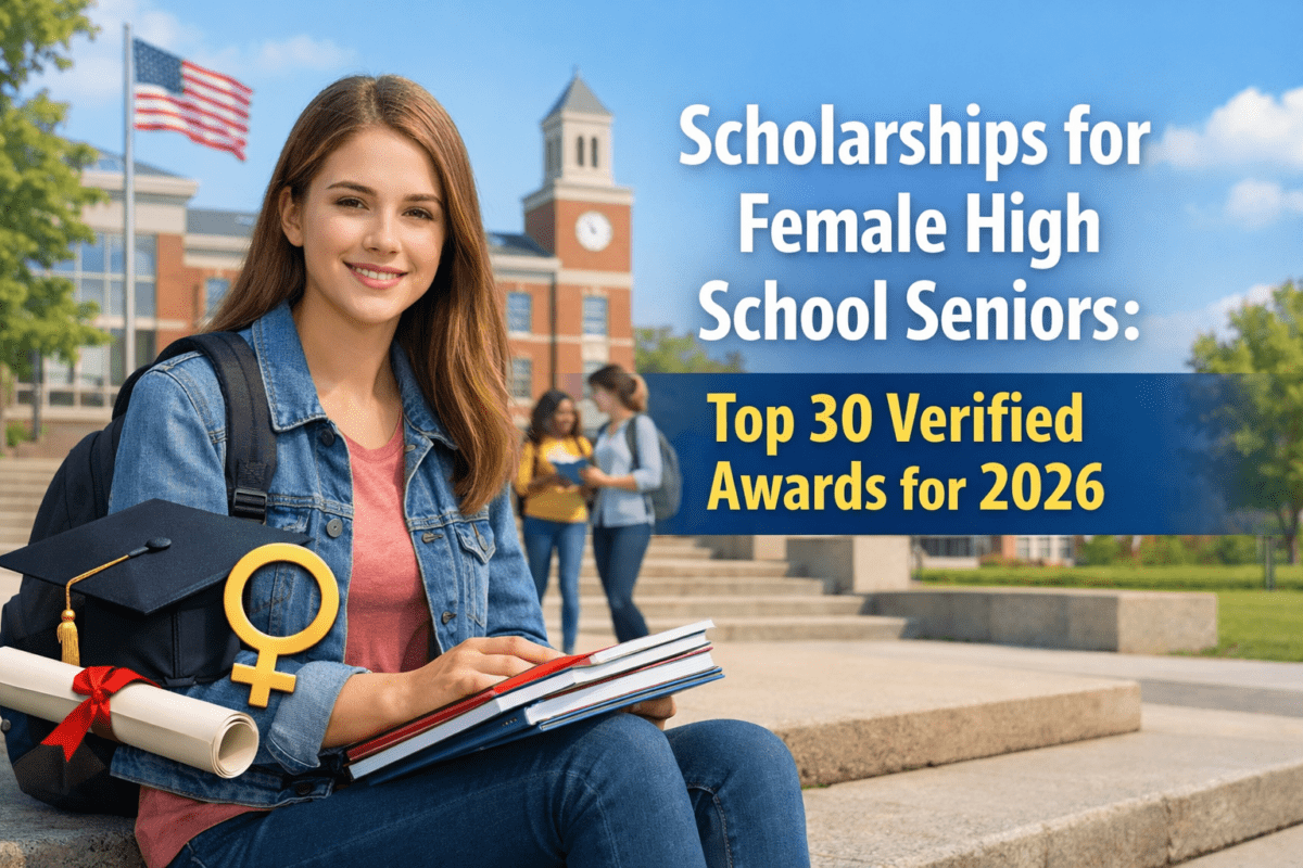 Scholarships for Female High School Seniors: Top 30 Verified Awards for ...
