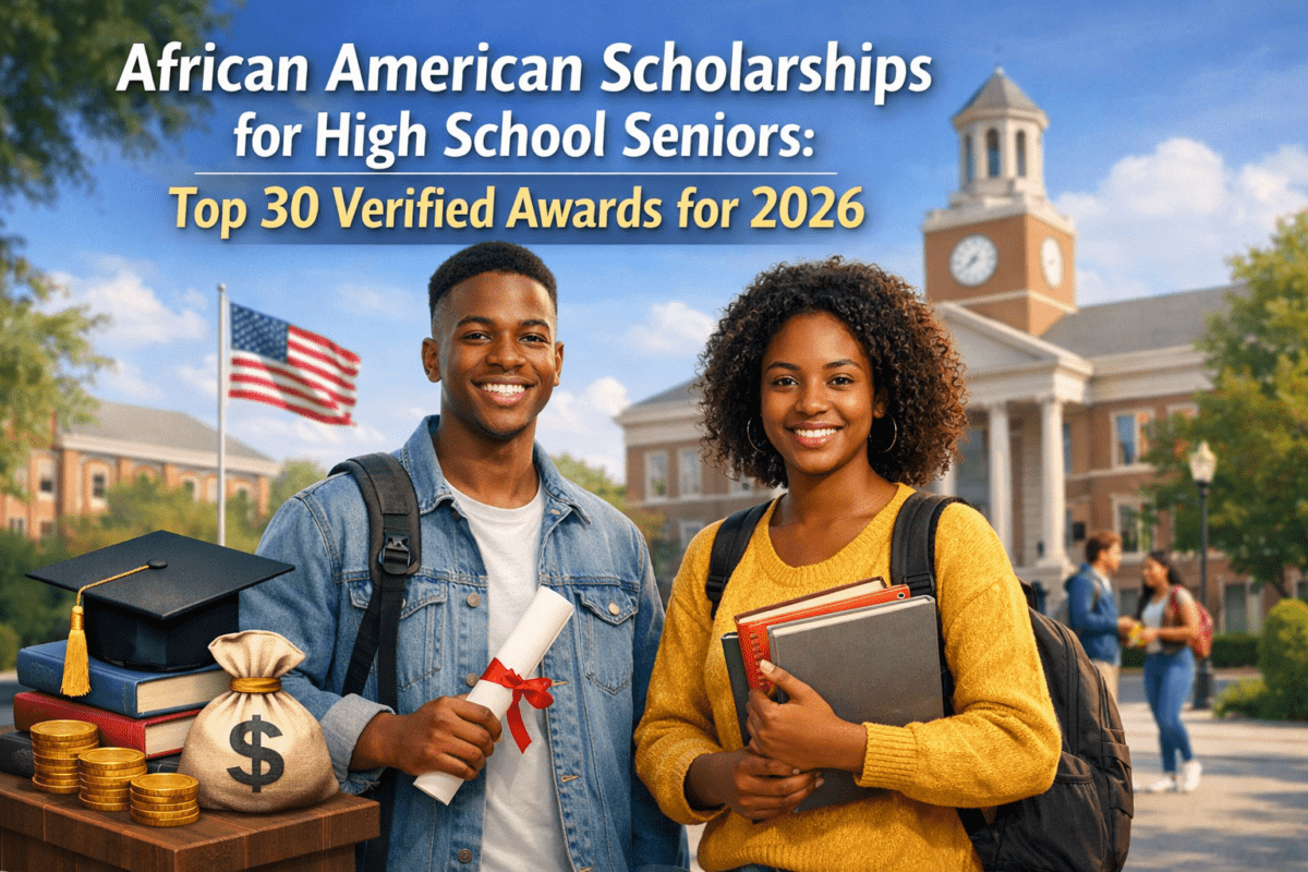 African American Scholarships for High School Seniors: Top 30 Verified ...