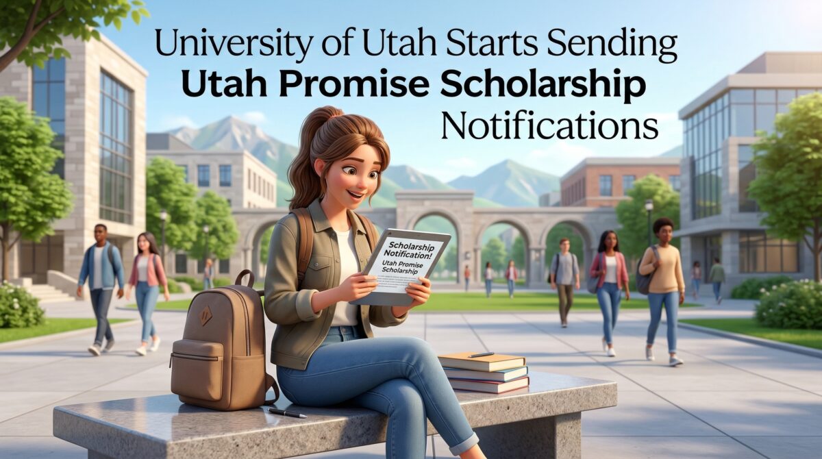 University of Utah Starts Sending Utah Promise Scholarship ...
