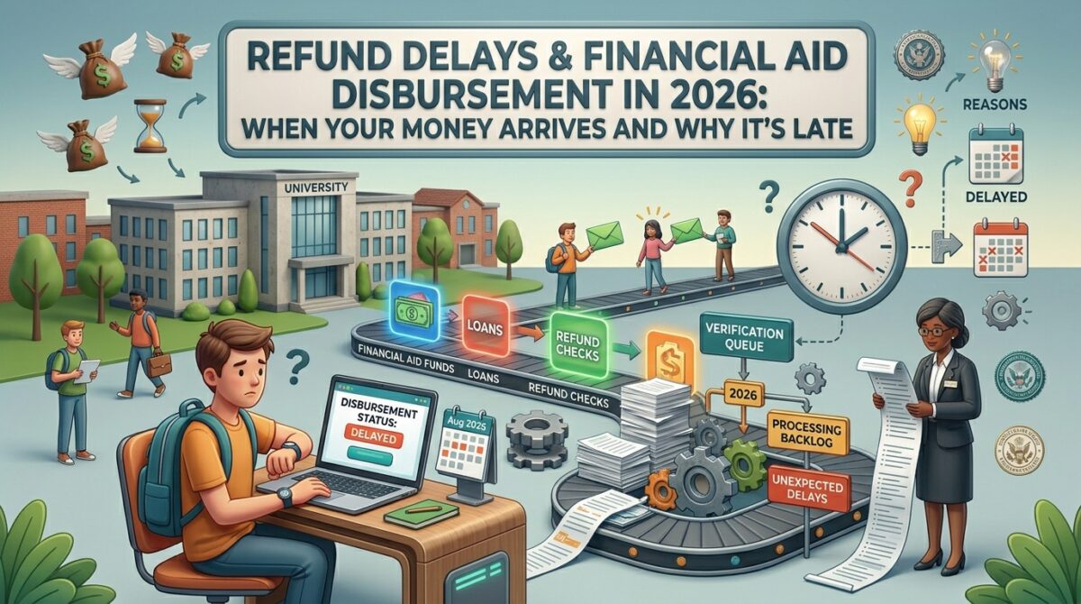 Refund Delays & Financial Aid Disbursement in 2026: When Your Money ...