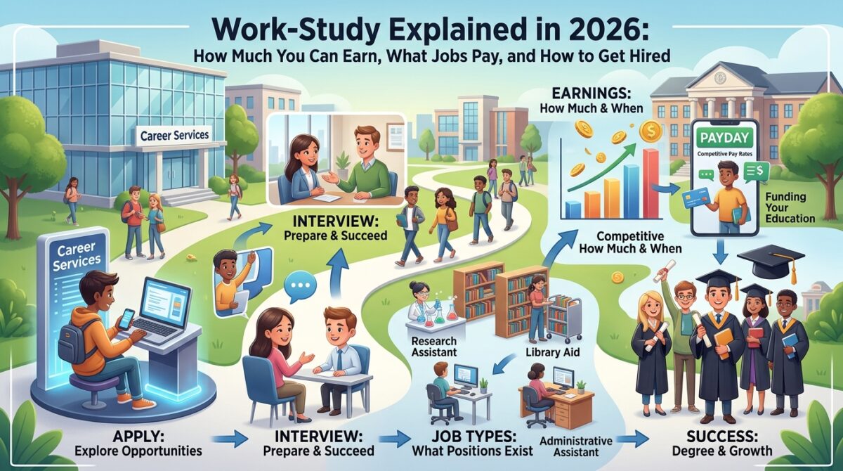 Work-Study Explained in 2026: How Much You Can Earn, What Jobs Pay, and ...