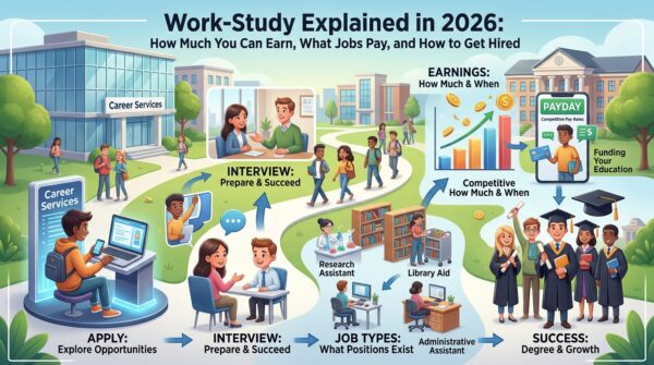 Work-Study Explained in 2026: How Much You Can Earn, What Jobs Pay, and ...